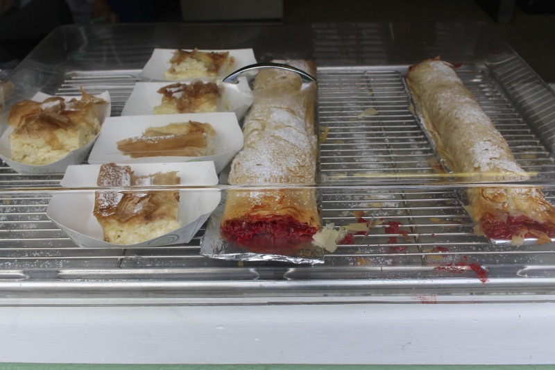 Apple And Cherry Strudel And Sweet Cheese Gibanica For Sale At A Wednesday Chicken Blast At The 